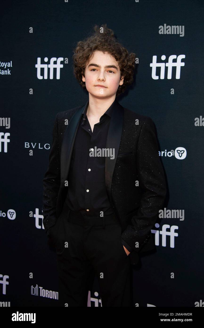 Christopher Convery attends the premiere of "Prisoner's Daughter" at ...