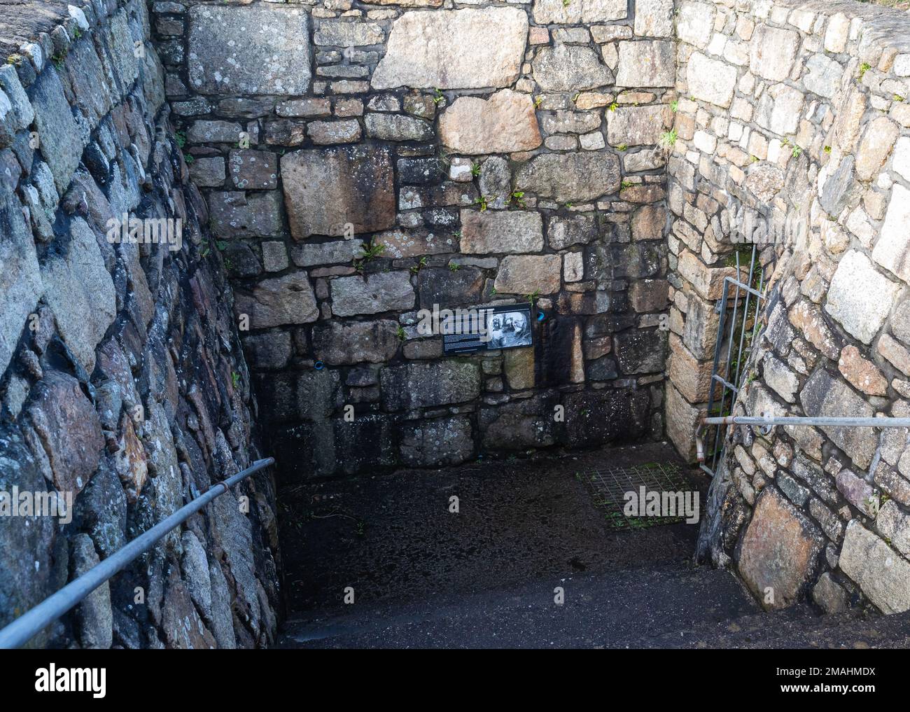 Entrance to Geevor Tin Mine Museum in Cornwall,uk Stock Photo - Alamy