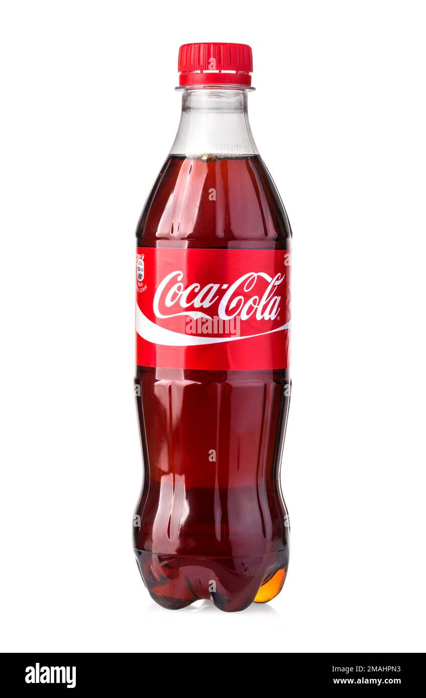 Chisinau, Moldova - May, 05, 2017: Photo of Coca-Cola plastic bottle ...