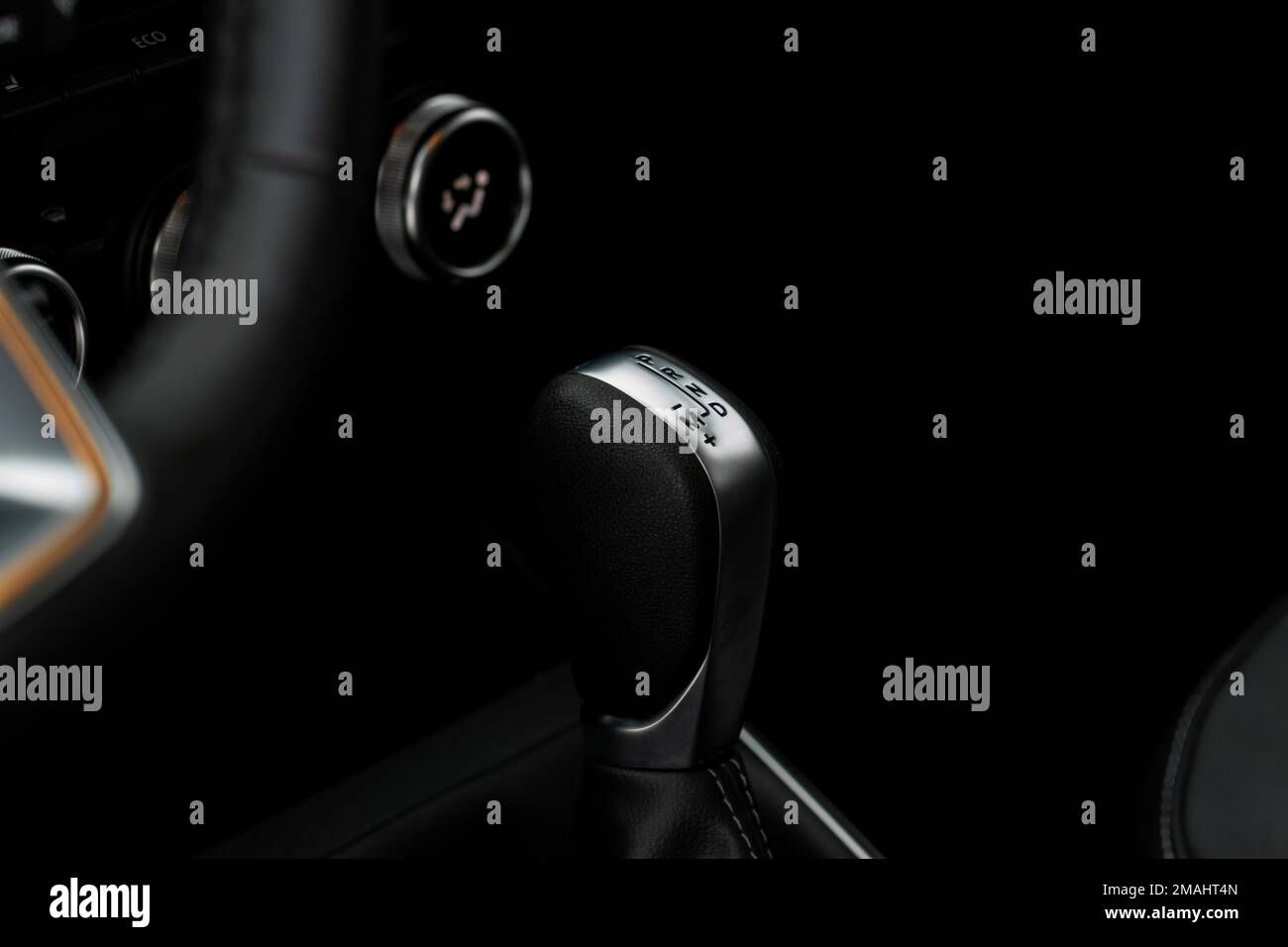 Modern car variator transmission. Variator gearbox. CVT gearbox close ...