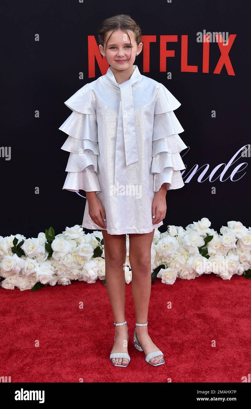 Lily Fisher arrives at the premiere of "Blonde," Tuesday, Sept. 13, 2022, at TCL Chinese Theatre ...