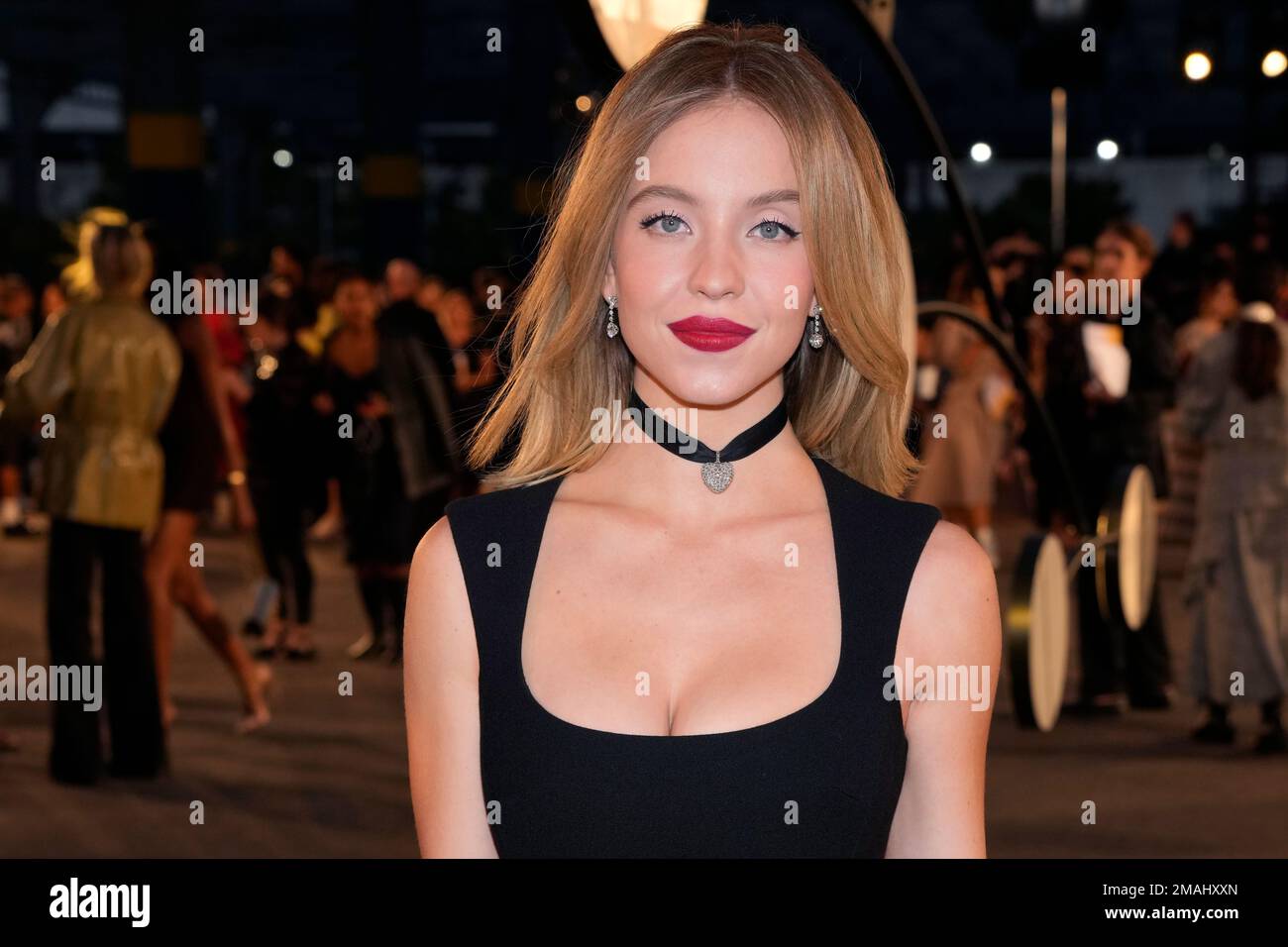 Sydney Sweeney attends the Tory Burch Spring/Summer 2023 fashion show ...