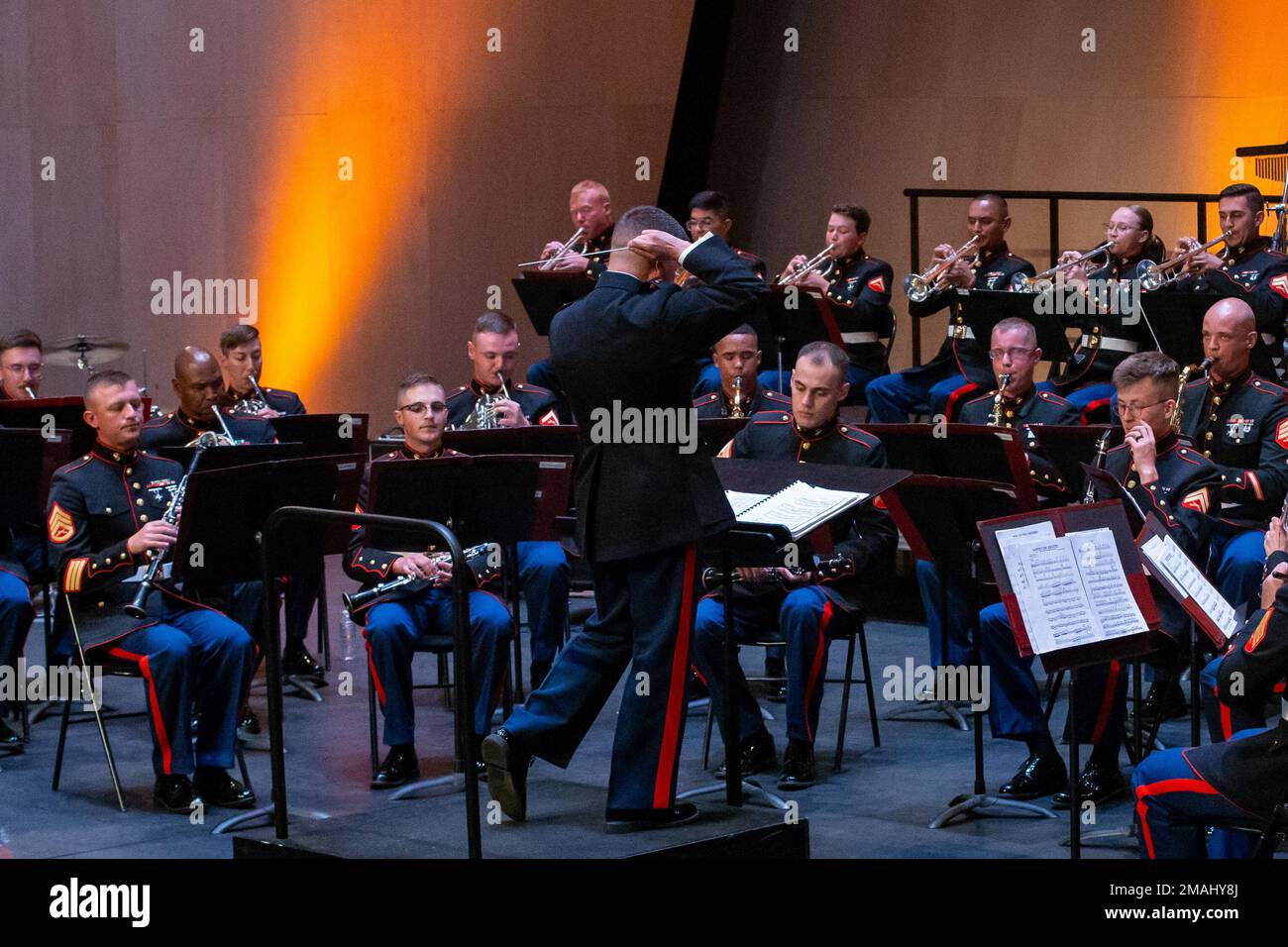 U S Marine Corps Chief Warrant Officer 2 Stephen Howell A Band