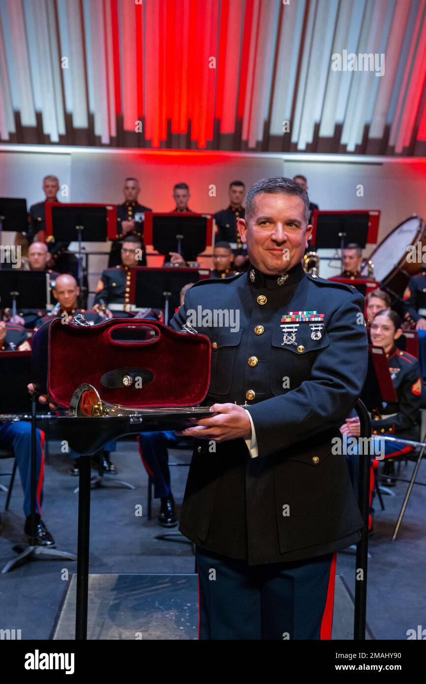 U S Marine Corps Chief Warrant Officer 2 Stephen Howell A Band