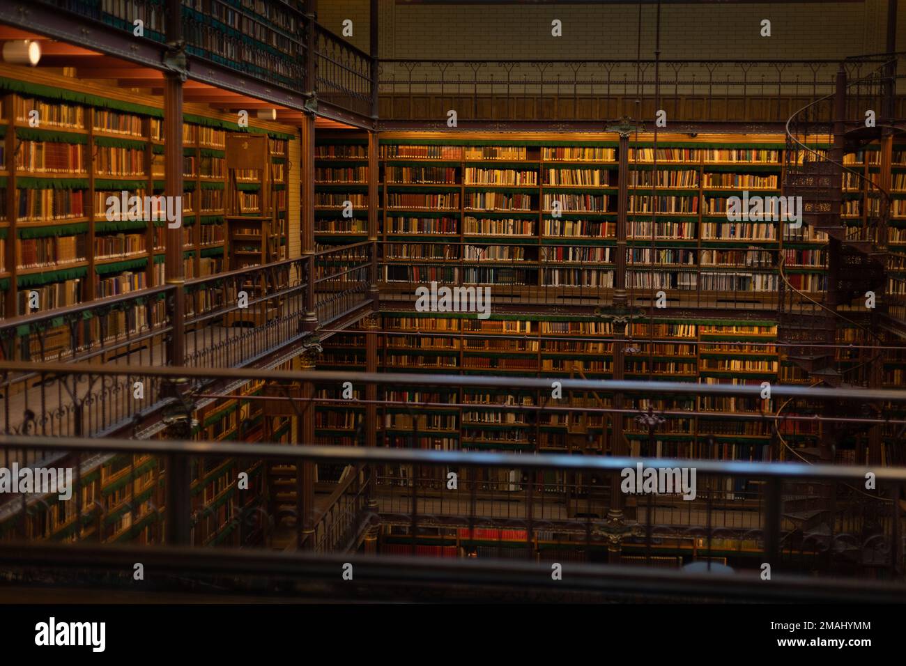 old library of amsterdam rijksmuseum Stock Photo - Alamy