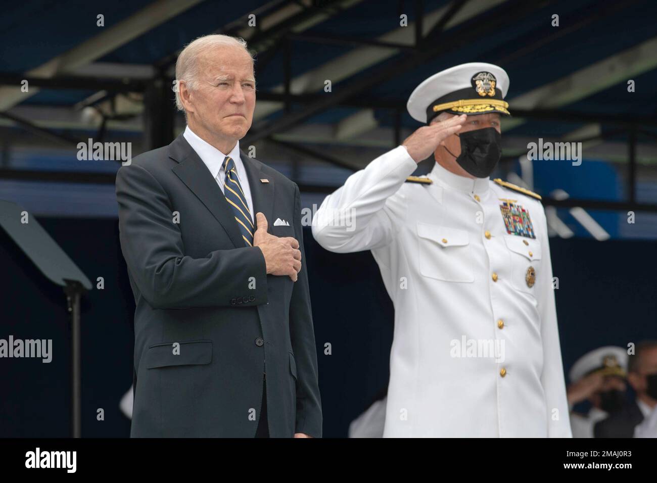 ANNAPOLIS, Md. (May 27, 2022) President Joseph R. Biden Jr. and U.S ...
