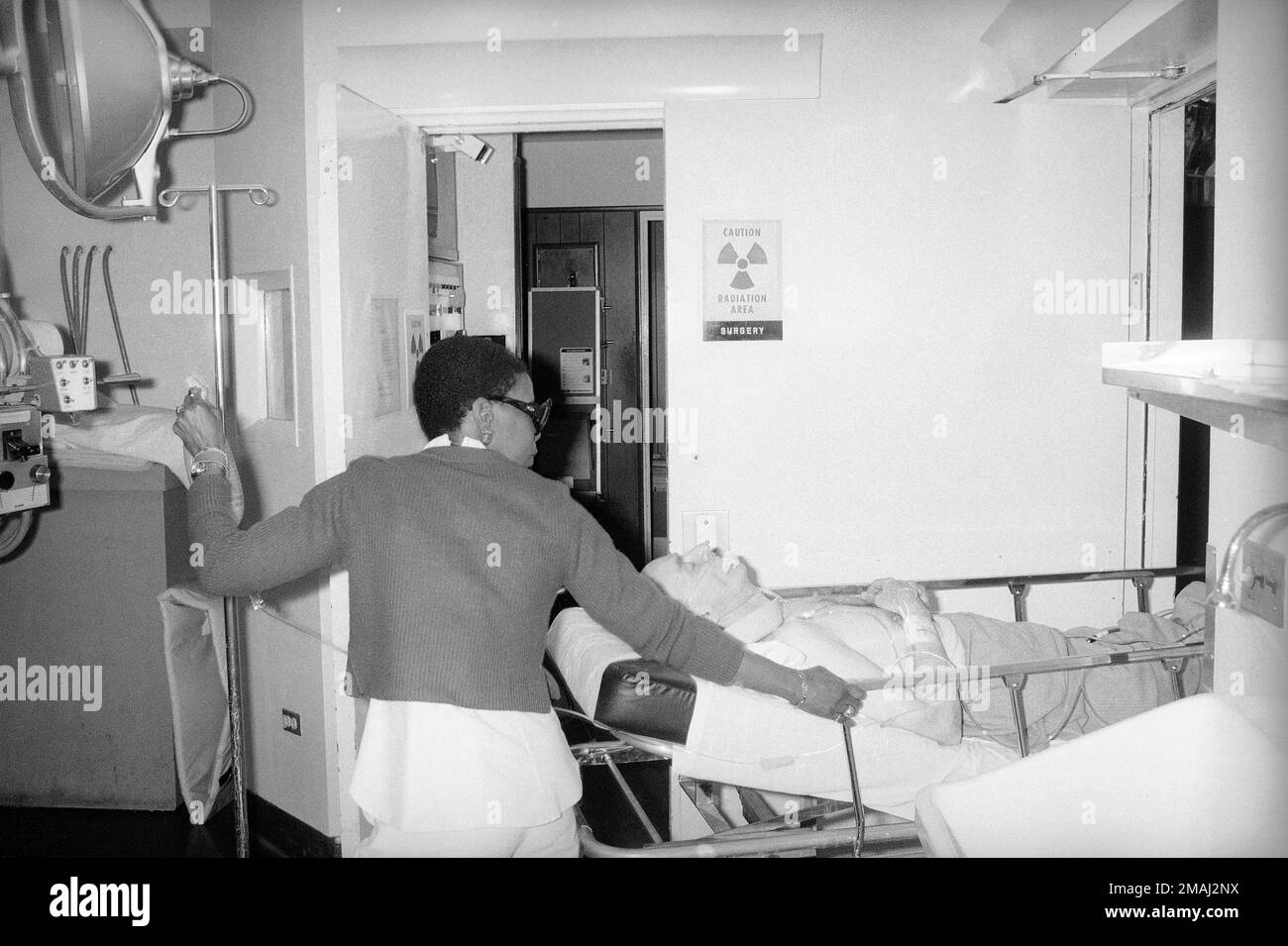 Italian financier Michele Sindona receives medical care at Beekman ...