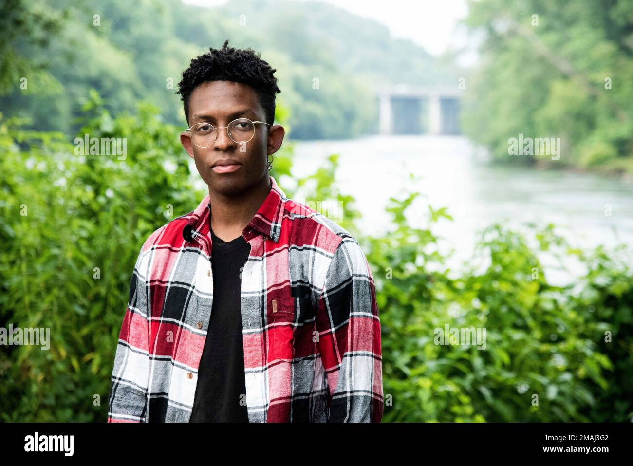 FILE - Country rapper Breland poses for a portrait in Atlanta on June ...