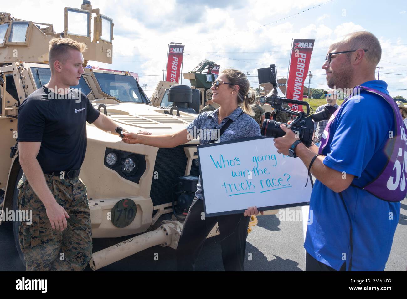 U.S. Marine Corps Sgt. Michael Manus, a canvasing recruiter with ...
