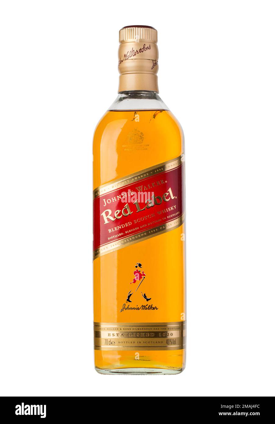 Johnnie walker red label whisky hi-res stock photography and images - Alamy