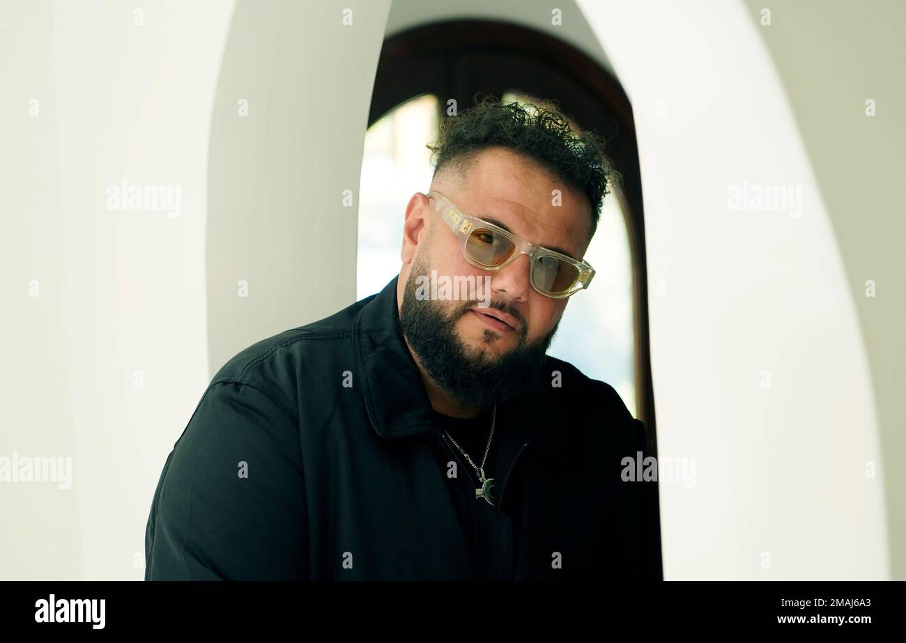 Comedian Mohammed Amer poses for a portrait, Wednesday, Aug. 31, 2022, in Los Angeles to promote ...