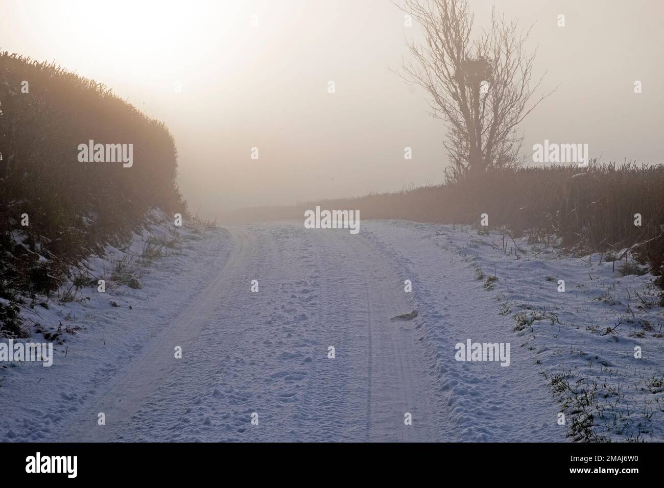 Unsalted road hi-res stock photography and images - Alamy