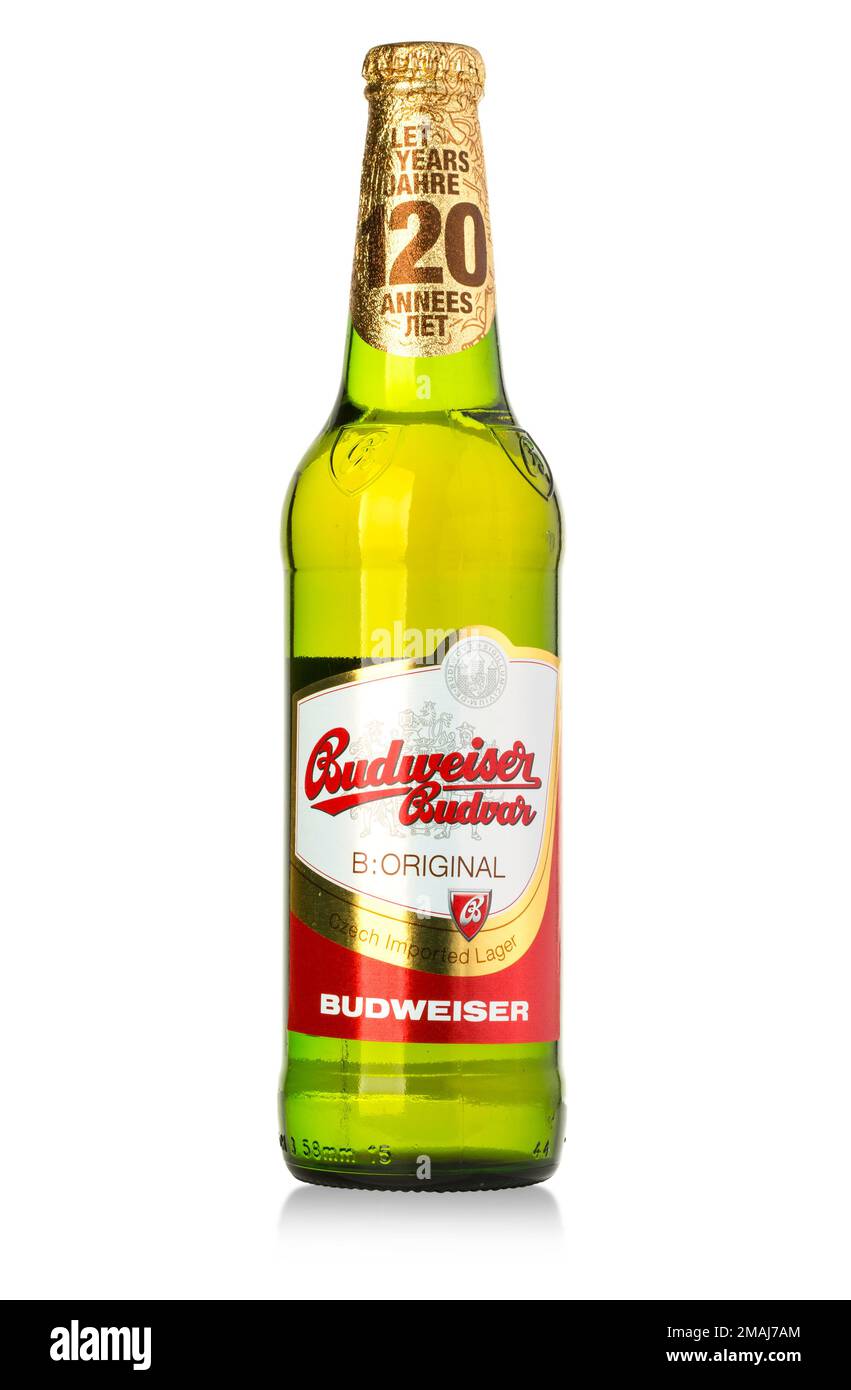 Budweiser brand name hi-res stock photography and images - Alamy