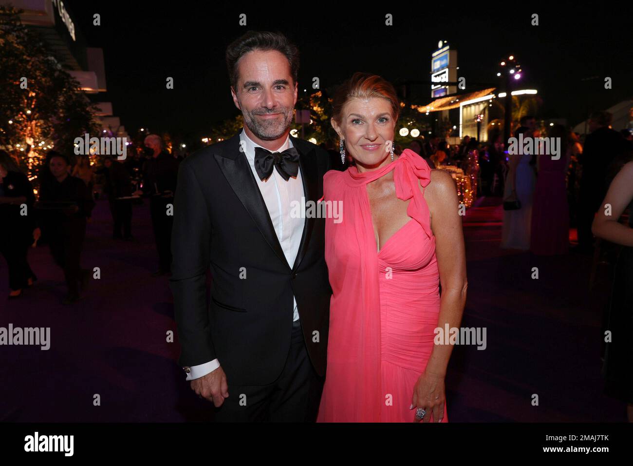 David Windsor, left, and Connie Britton celebrate another great Emmy ...