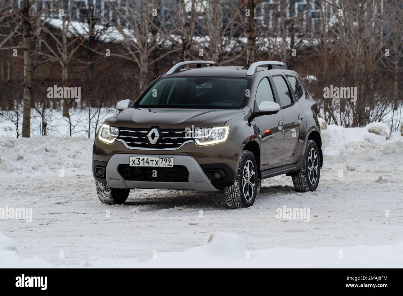 MOSCOW, RUSSIA - JANUARY 09, 2022 Renault Duster (Second generation ...