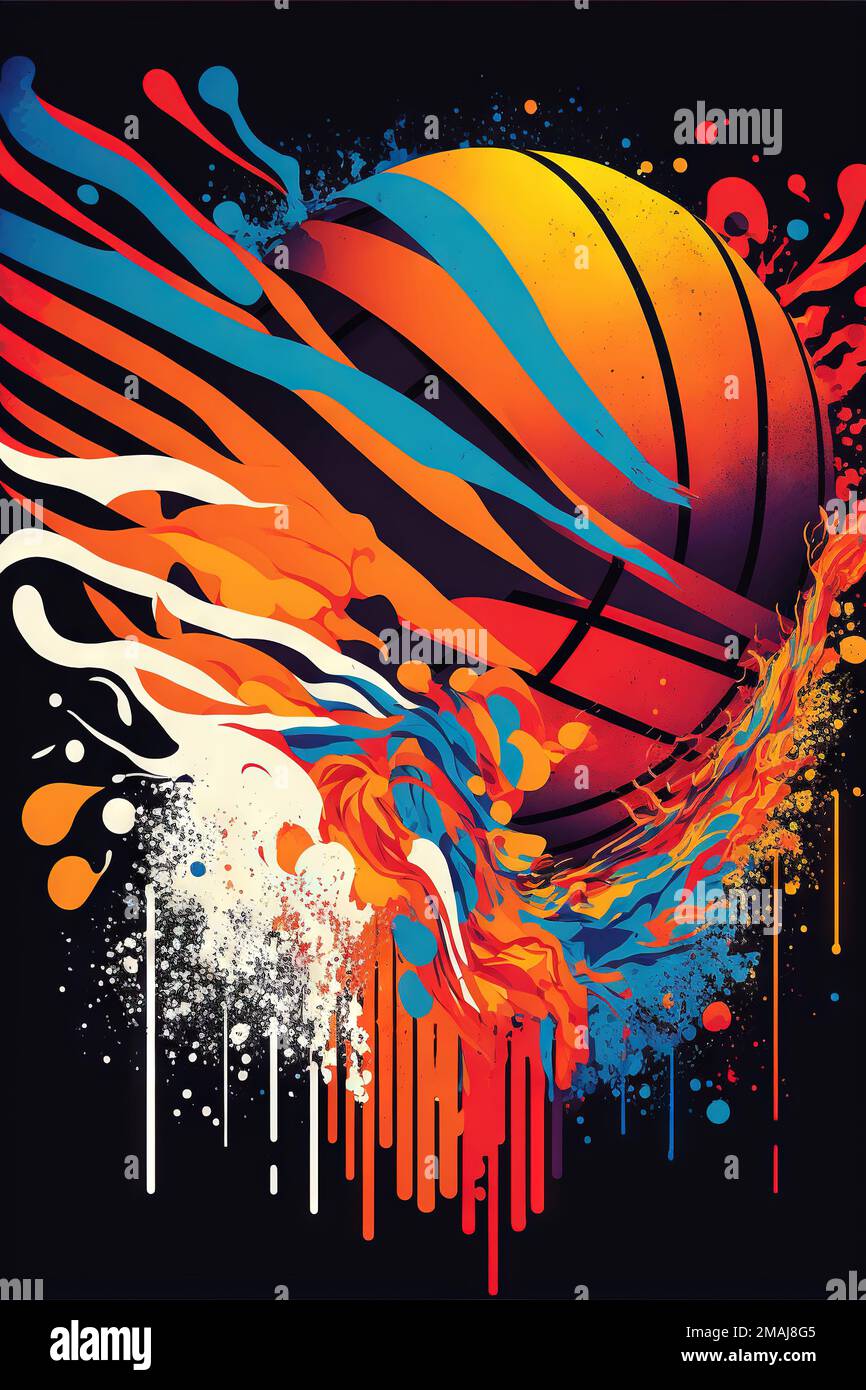 Basketball Wallpaper Abstract