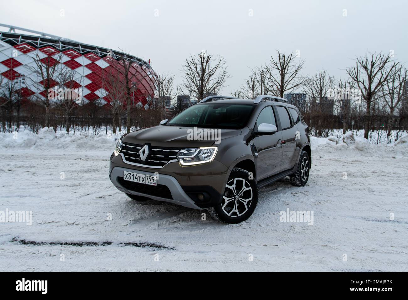 MOSCOW, RUSSIA - JANUARY 09, 2022 Renault Duster (Second generation ...