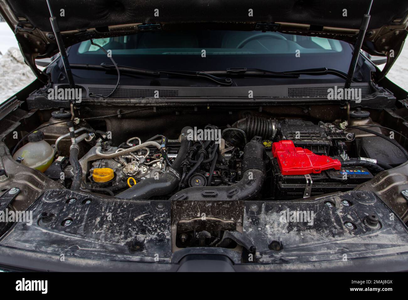 MOSCOW, RUSSIA - JANUARY 09, 2022 Renault Duster (Second generation ...