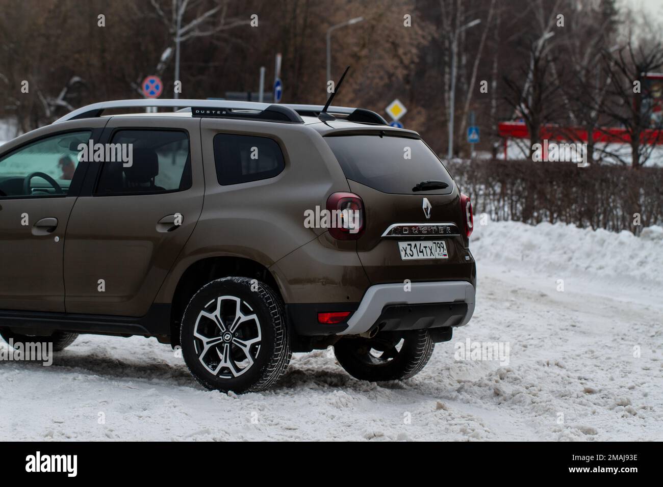 MOSCOW, RUSSIA - JANUARY 09, 2022 Renault Duster (Second generation ...