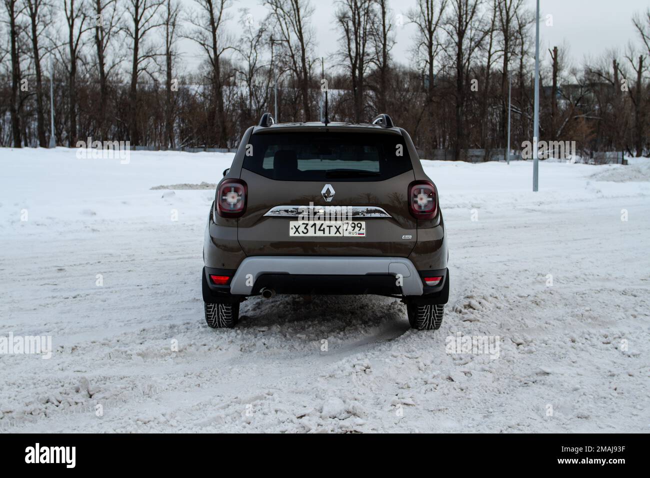 MOSCOW, RUSSIA - JANUARY 09, 2022 Renault Duster (Second generation ...