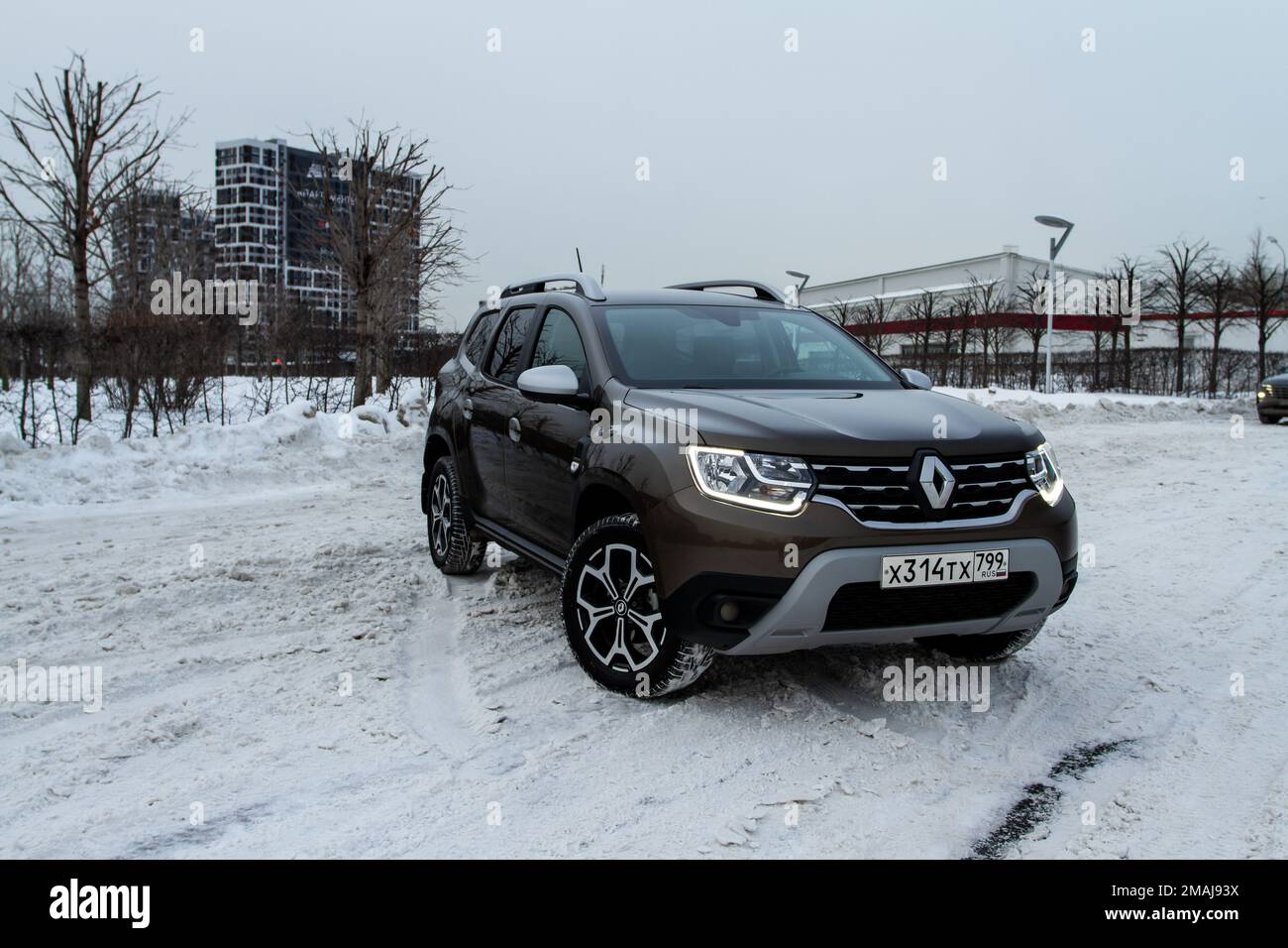 MOSCOW, RUSSIA - JANUARY 09, 2022 Renault Duster (Second generation ...