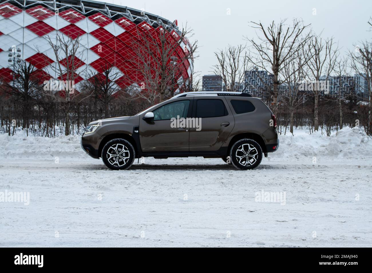 MOSCOW, RUSSIA - JANUARY 09, 2022 Renault Duster (Second generation ...