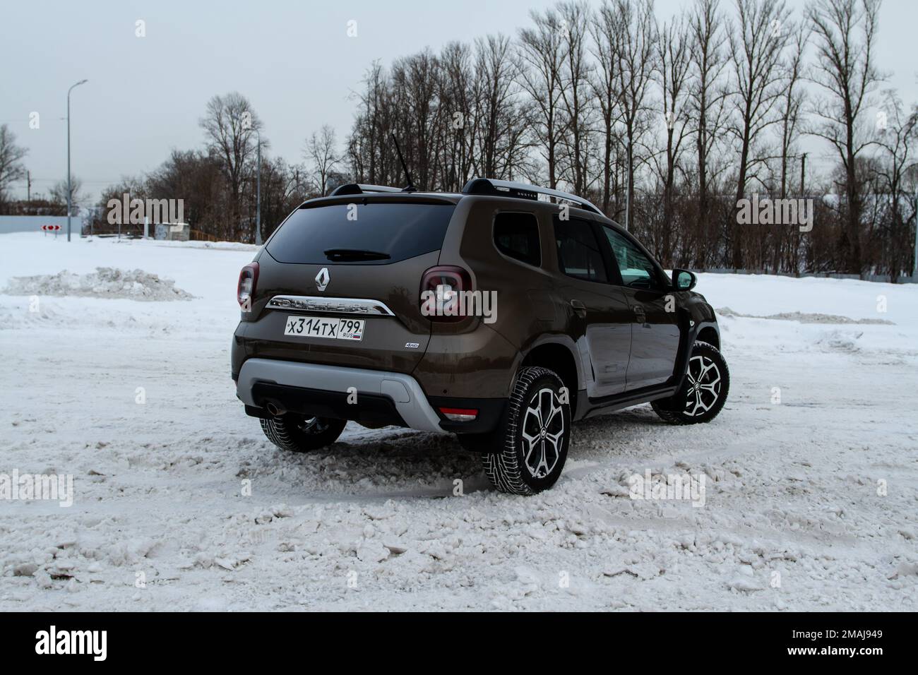 MOSCOW, RUSSIA - JANUARY 09, 2022 Renault Duster (Second generation ...