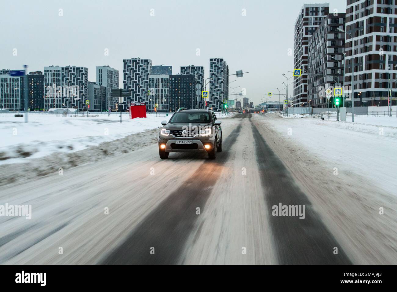 MOSCOW, RUSSIA - JANUARY 09, 2022 Renault Duster (Second generation ...