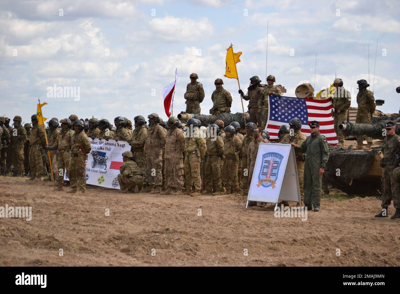 U.S. Soldiers assigned to 1st Battalion, 68th Armor Regiment, 3rd ...