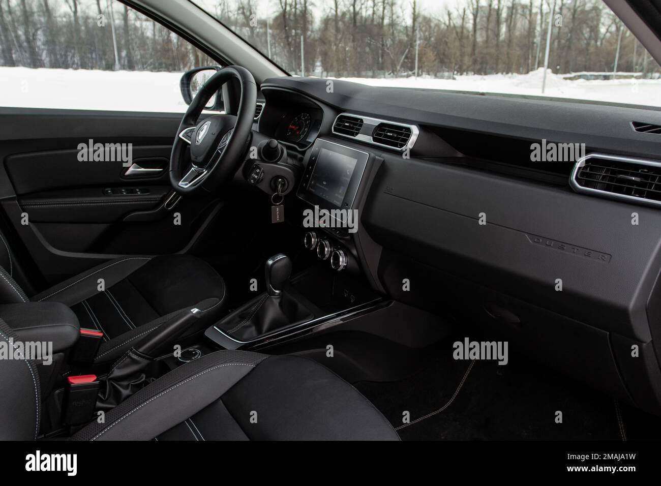 MOSCOW, RUSSIA - JANUARY 09, 2022 Renault Duster (Second generation ...