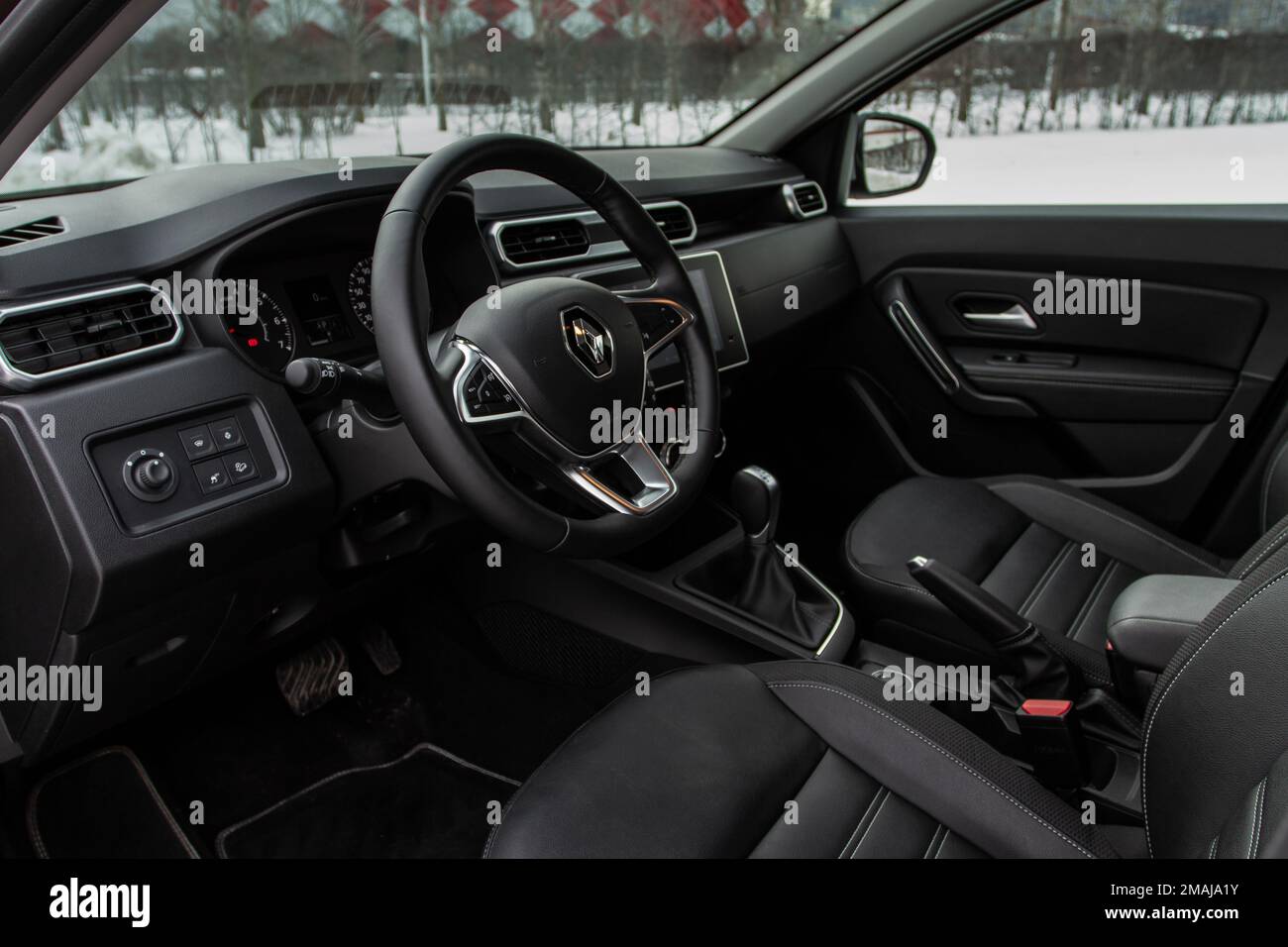 MOSCOW, RUSSIA - JANUARY 09, 2022 Renault Duster (Second generation ...