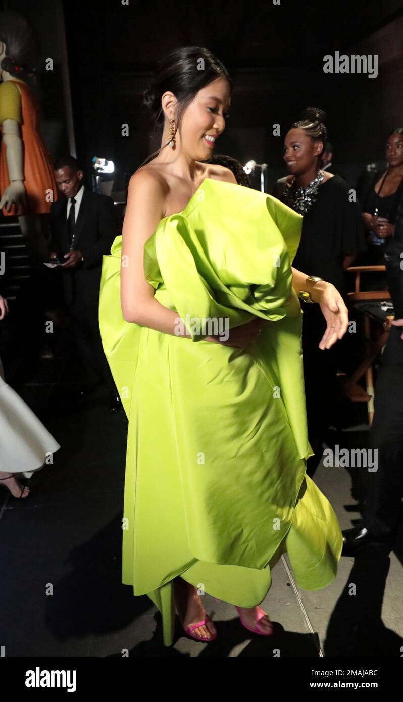 Marian Wang at the 74th Emmy Awards on Monday, Sept. 12, 2022 at the ...