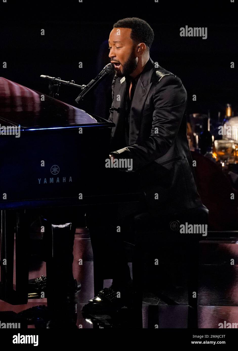 John Legend performs an In Memoriam tribute at the 74th Primetime Emmy ...
