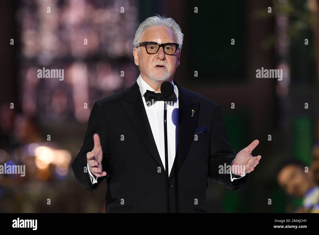 Frank Scherma, Television Academy Chairman and CEO, speaks at the 74th ...