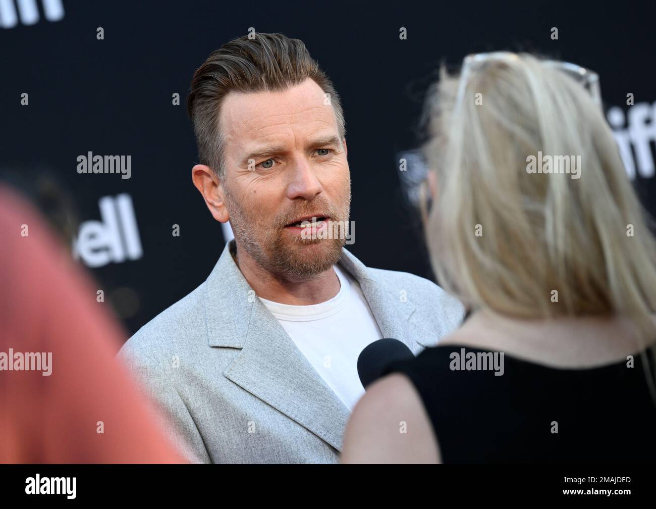 Ewan McGregor attends the premiere of "Raymond & Ray" at Roy Thomson ...