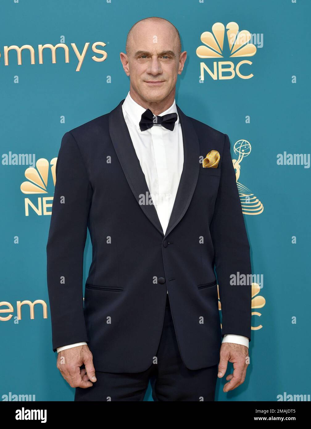 Christopher Meloni arrives at the 74th Primetime Emmy Awards on Monday ...