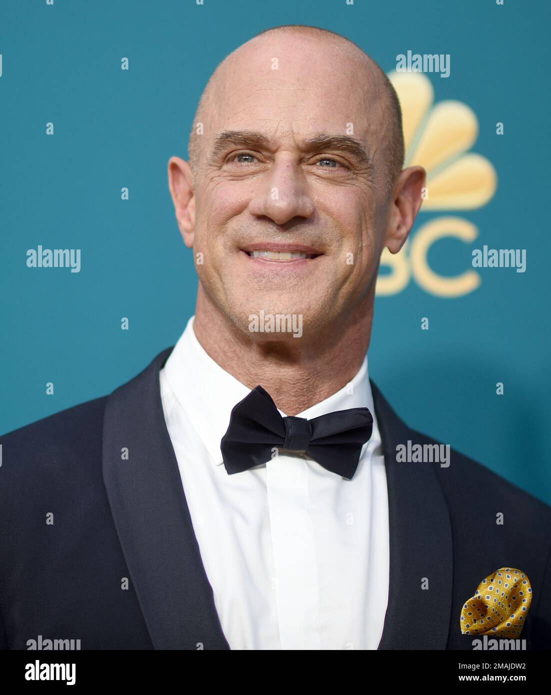 Christopher Meloni arrives at the 74th Primetime Emmy Awards on Monday ...