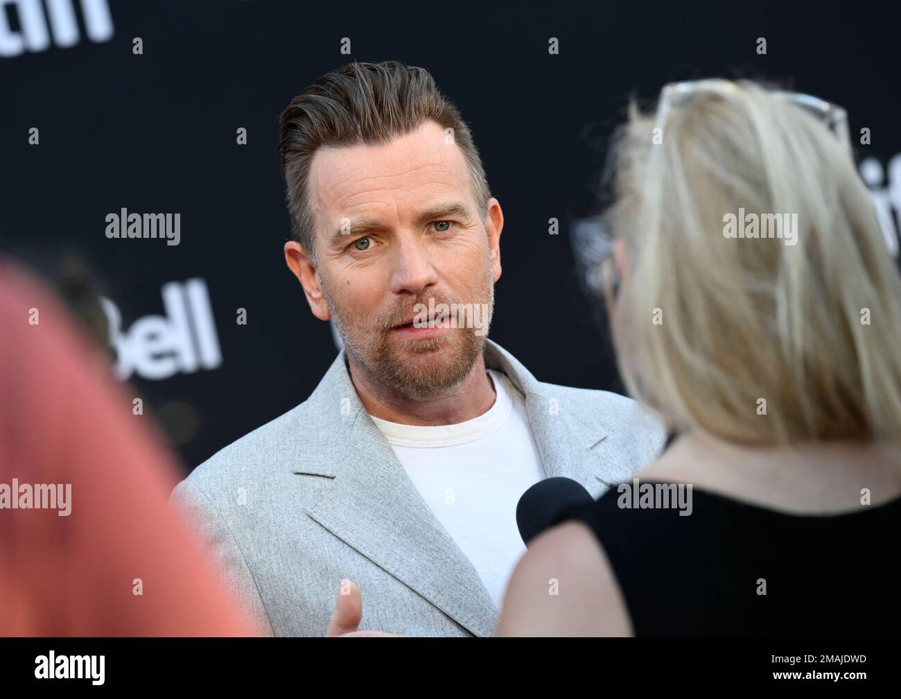 Ewan McGregor attends the premiere of "Raymond & Ray" at Roy Thomson ...