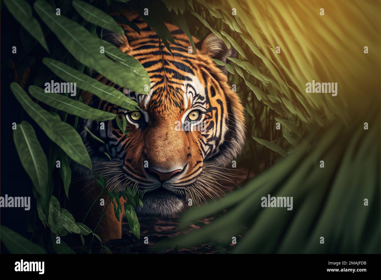 Tigers In The Jungle