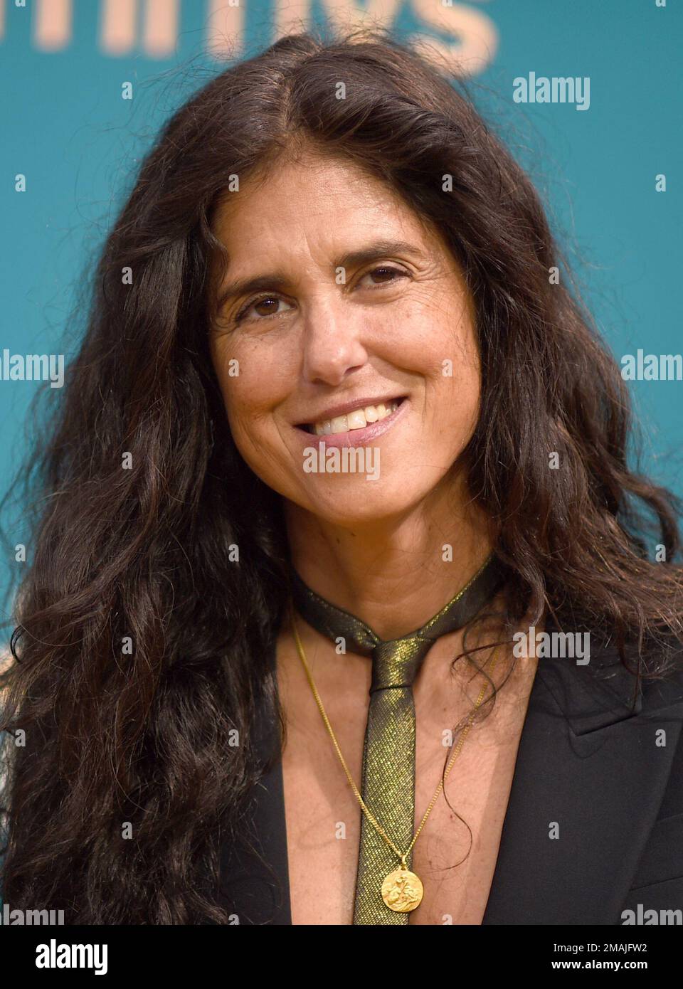 Francesca Gregorini arrives at the 74th Primetime Emmy Awards on Monday ...