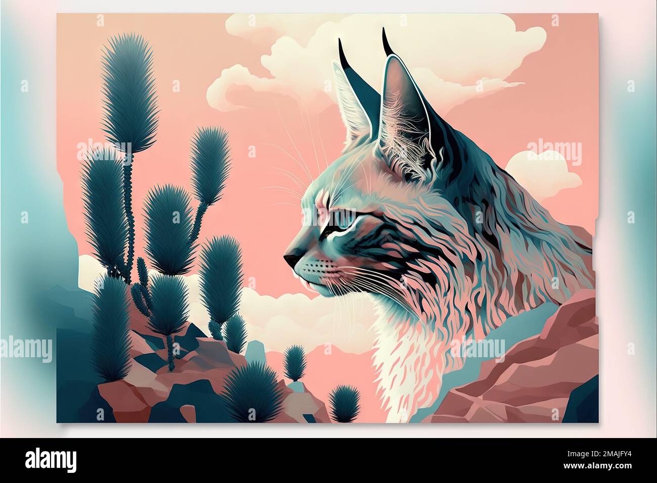 Feline cactus hi-res stock photography and images - Alamy