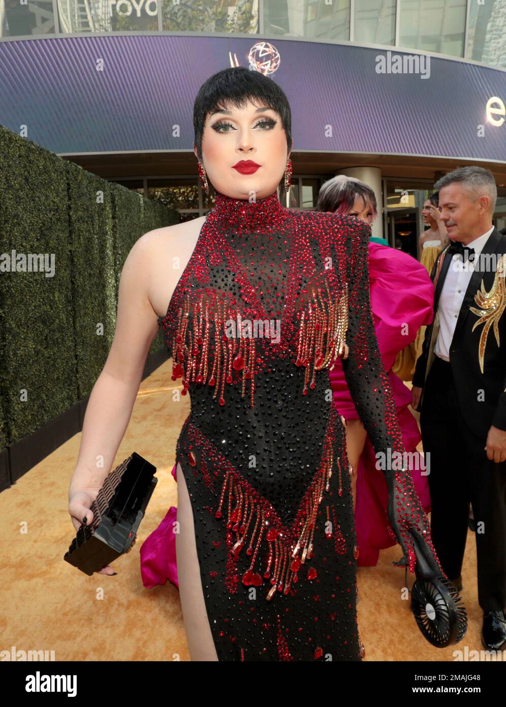 Maddy Morphosis arrives at the 74th Emmy Awards on Monday, Sept. 12 ...