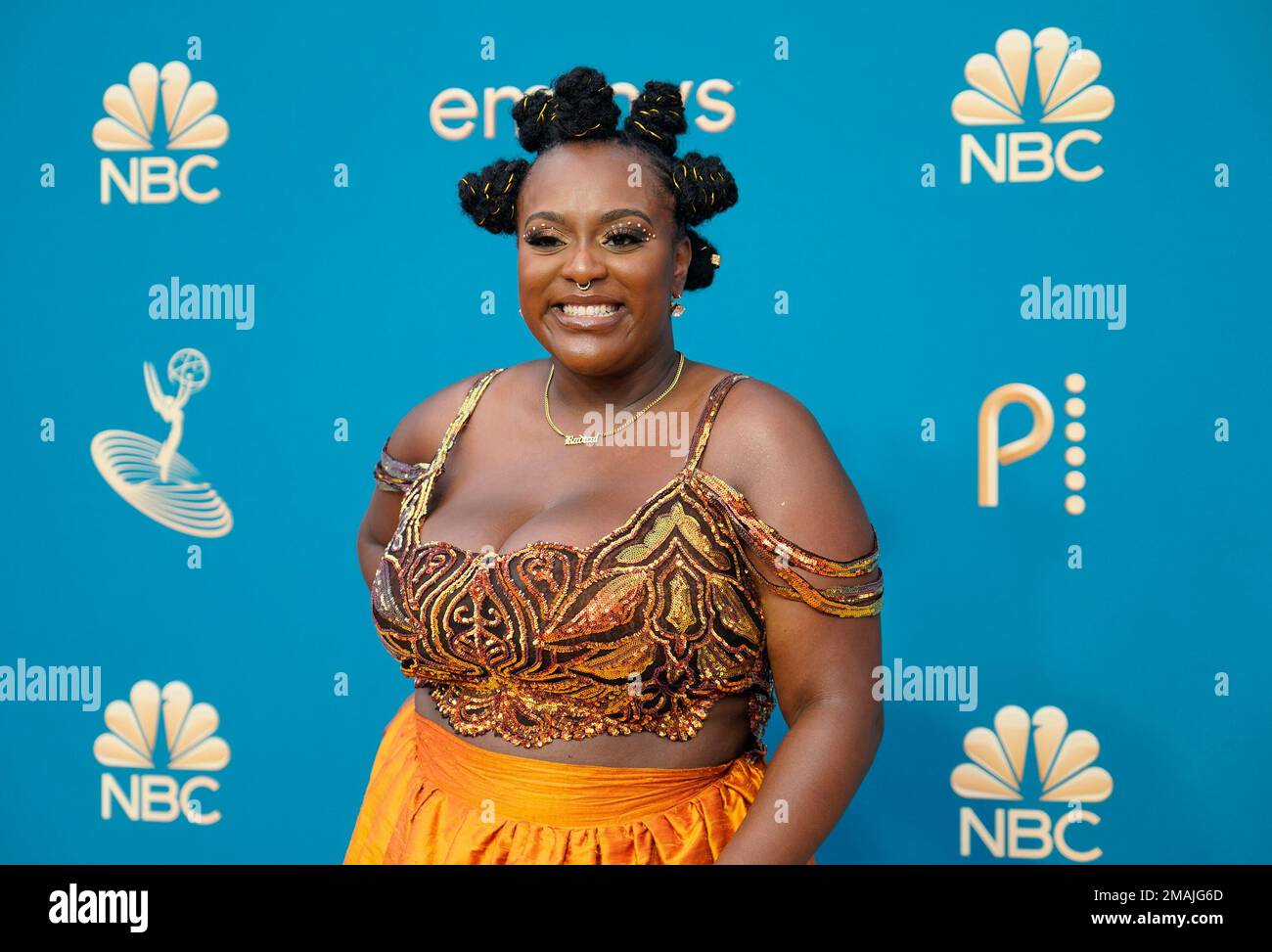 Makiah Green arrives at the 74th Primetime Emmy Awards on Monday, Sept ...