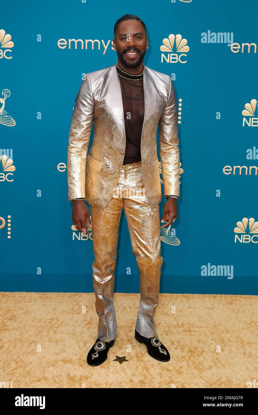 Colman Domingo arrives at the 74th Emmy Awards on Monday, Sept. 12 ...