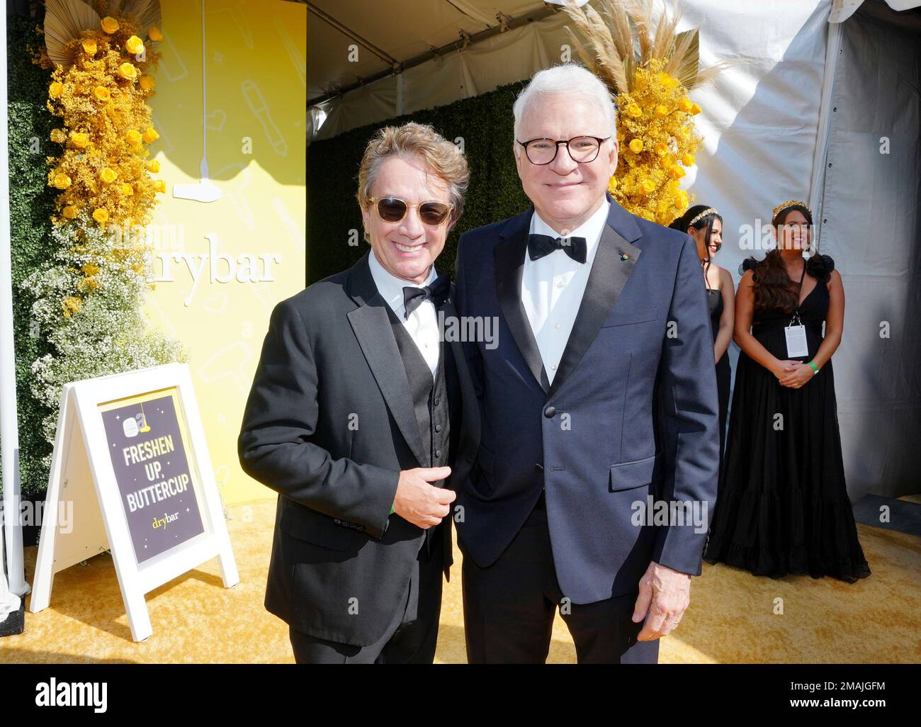 Dry Bar celebrates Martin Short, left, Steve Martin and this year’s ...