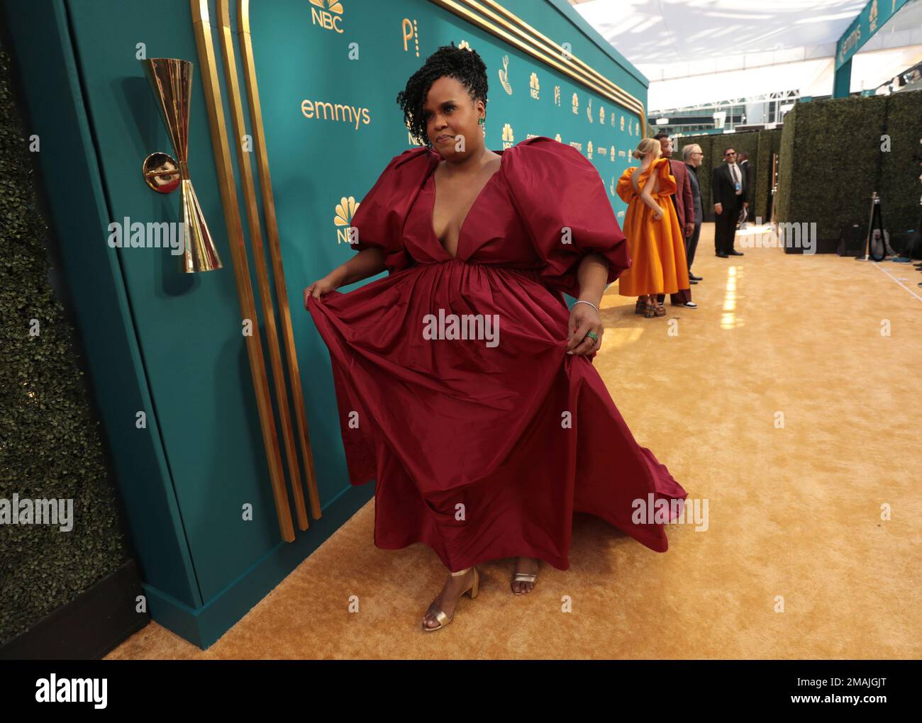 Natasha Rothwell arrives at the 74th Emmy Awards on Monday, Sept. 12 ...