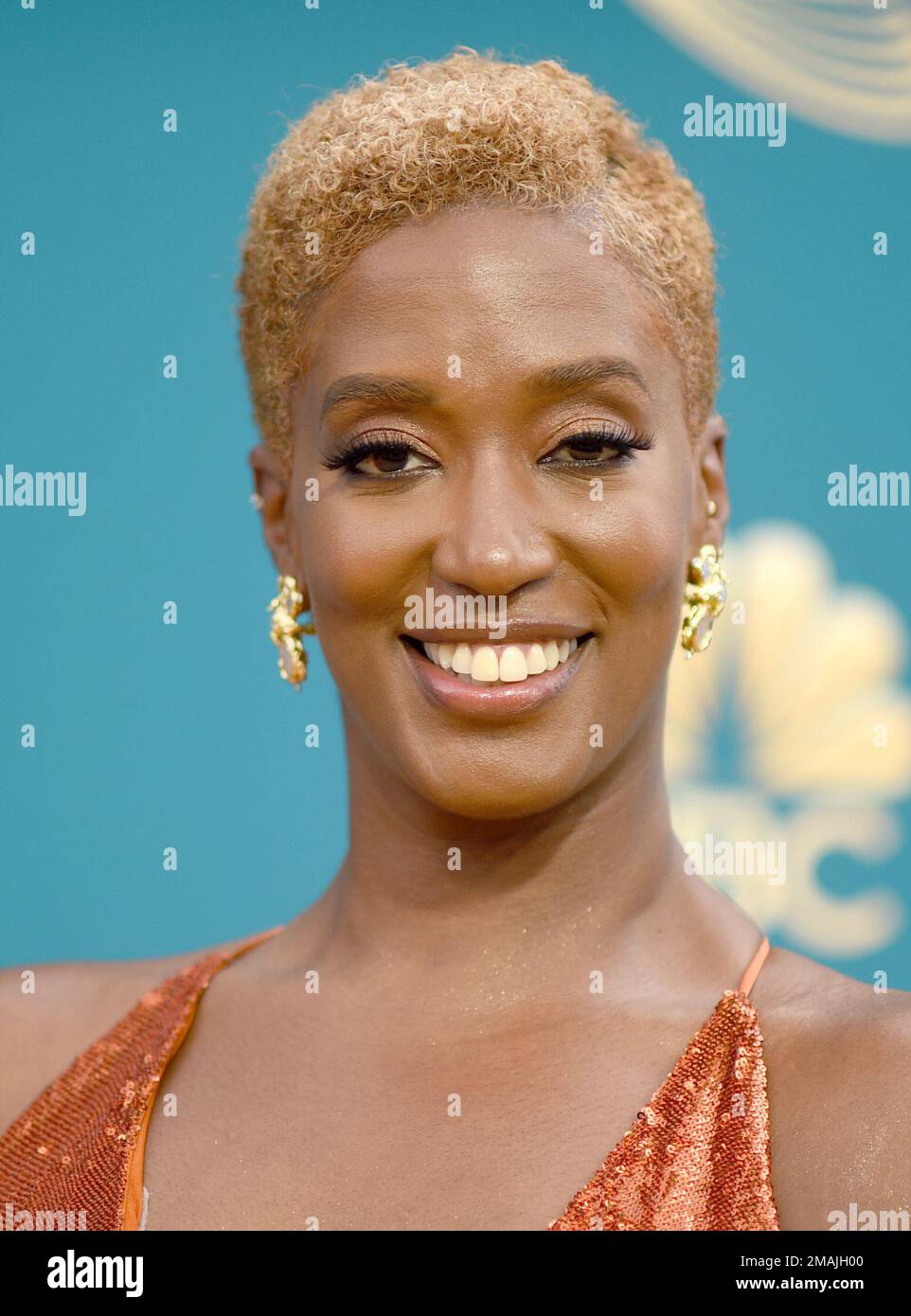 Chloe Hilliard arrives at the 74th Primetime Emmy Awards on Monday ...