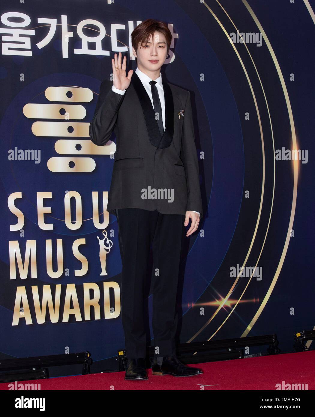 Seoul, South Korea. 19th Jan, 2023. South Korean singer Kang Daniel ...