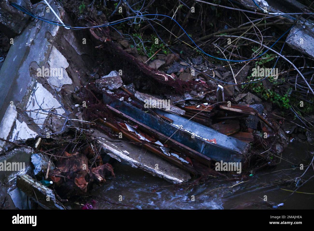Landslide corpses hi-res stock photography and images - Alamy