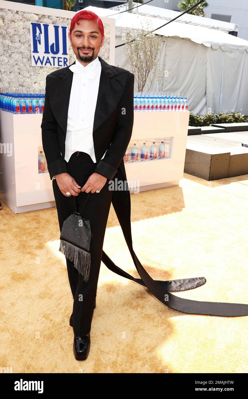 Mark Indelicato arrives at the 74th Emmy Awards on Monday, Sept. 12 ...